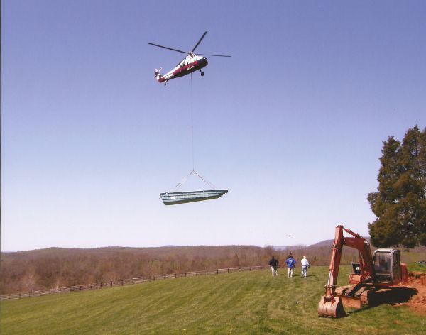 How are Fiberglass Pools Installed?