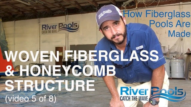 Manufacturing | Hand-Laid Woven Roving | River Pools & Spas