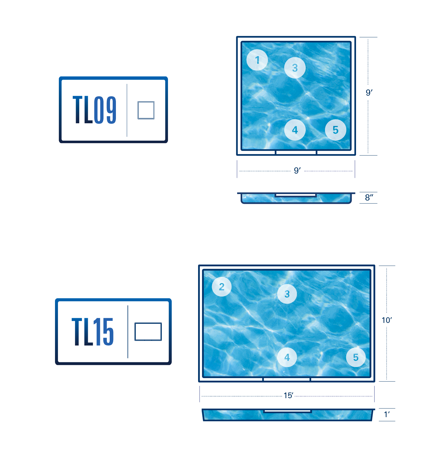 Tanning Ledge Add-ons by River Pools