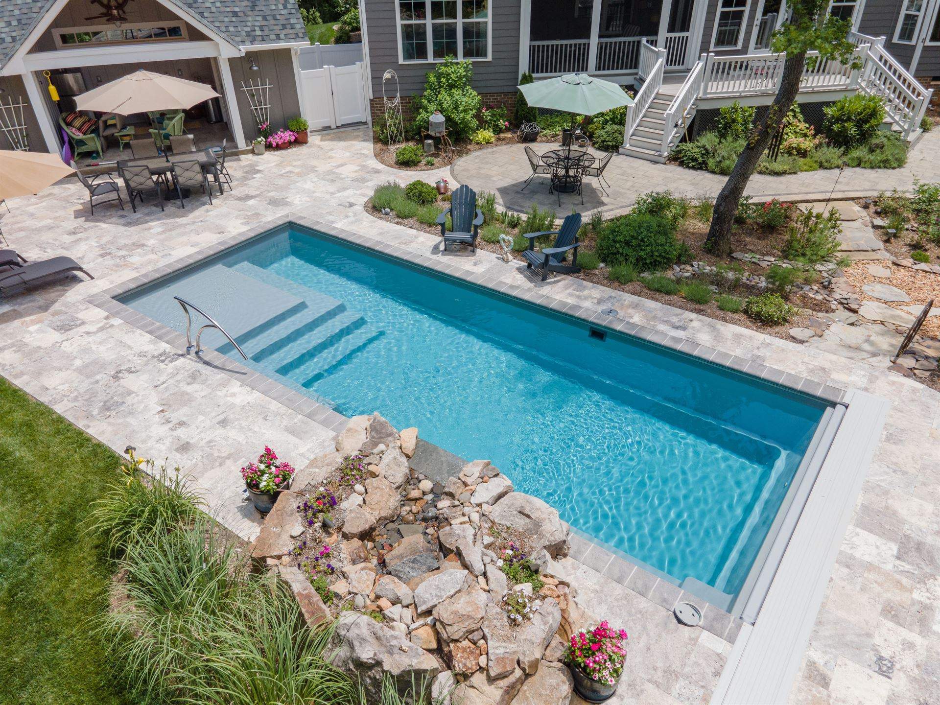 Fiberglass Pool Gallery | River Pools & Spas